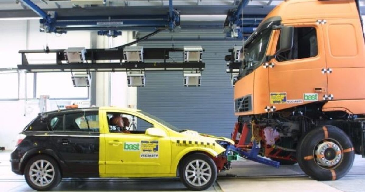 Study – Energy absorbing front underrun protection for trucks | T&E